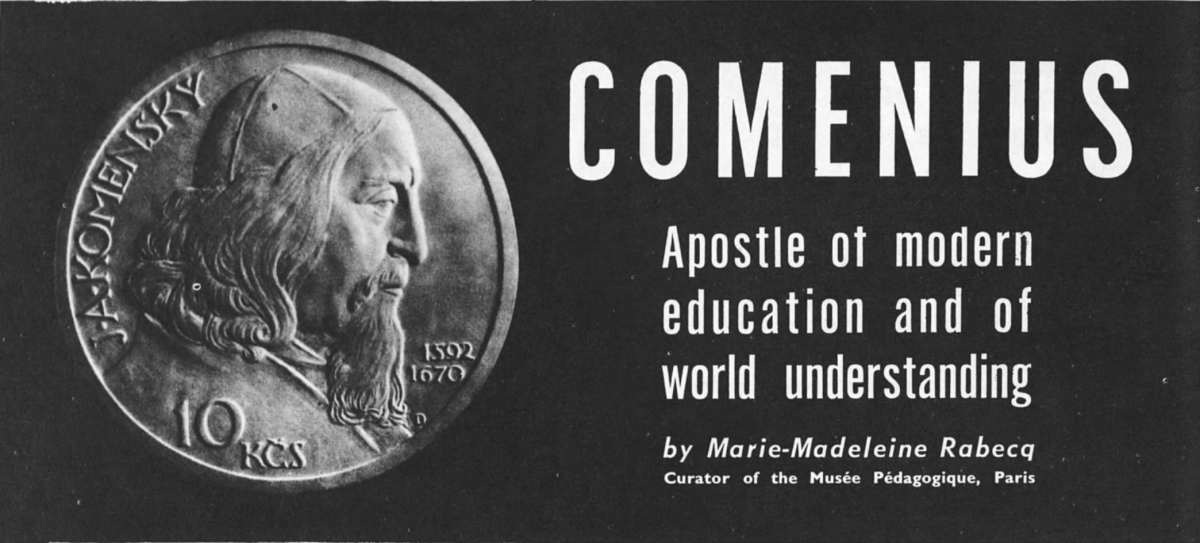 In Pursuit of An Apostle: Comenius, the Janua, and an Unicum – History ...