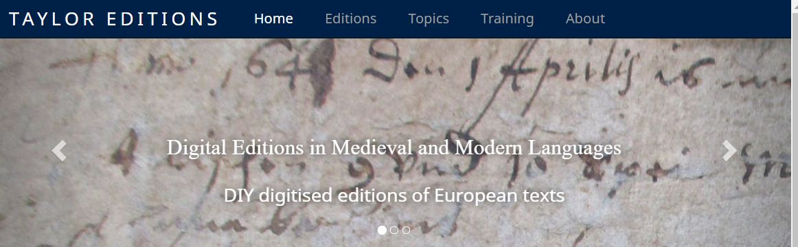 Digital Scholarly Editing – History of the Book