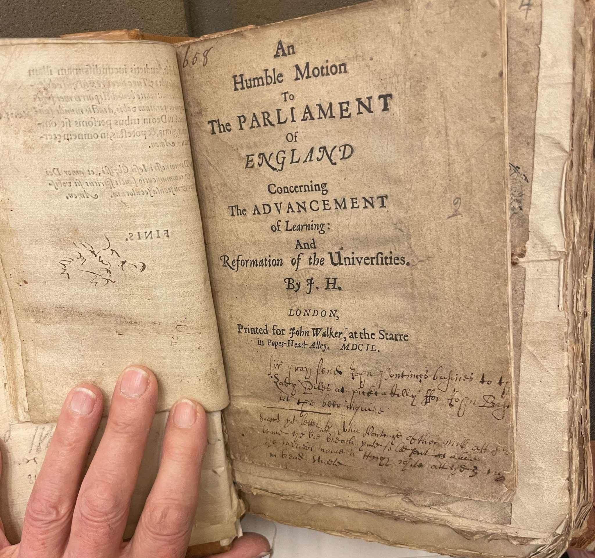 Books of the Hartlib Network – History of the Book